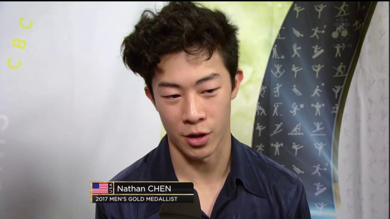 2017 GPF Chen, Nathan Post FS Interview USA CBC - YouTube