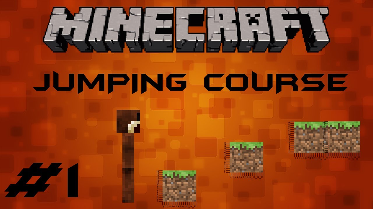 Minecraft- Jumping Course- Ep.1 - YouTube