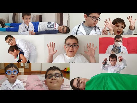 BERAT İLE BUĞRA'NIN DOKTORCULUK VİDEOLARI HEYECANLI ANLAR 1. BÖLÜM