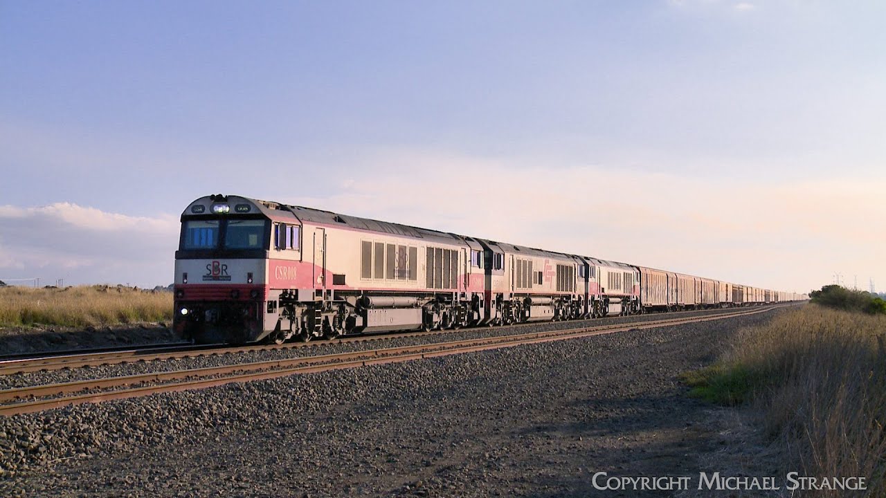 7AM9 SCT Mixed Freight Train: Steel, Boxcars & Containers (25/5/2024 ...