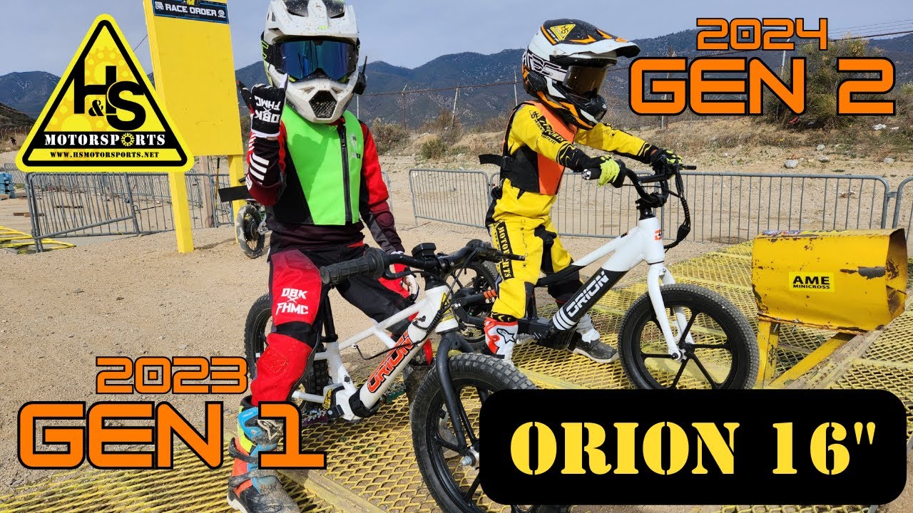 Orion e16 Xtreme vs 2023 16" Gen 1 Electric Balance Bike Comparison ...