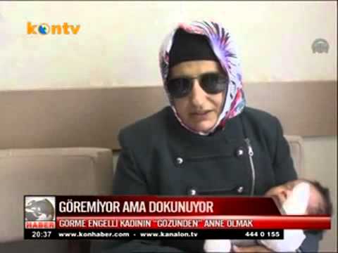 GÖRME ENGELLİ KADININ \