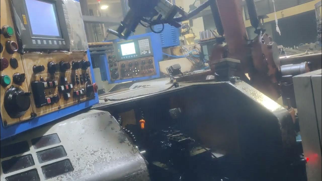 ABB Robot loading Unloading Automation - YouTube