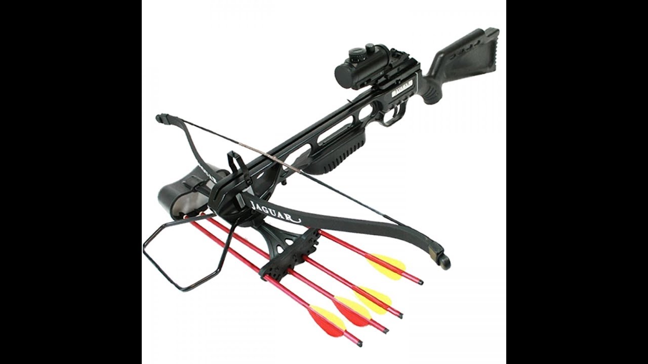 Armex Jaguar Crossbow 150lbs Assembely and Review - YouTube