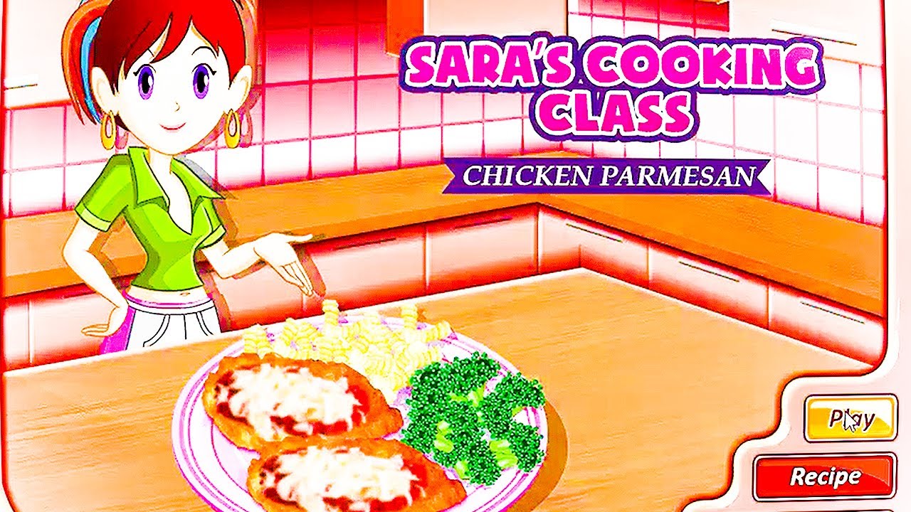 Chicken Parmesan Sara's Cooking Class Cooking learning games for girls ...