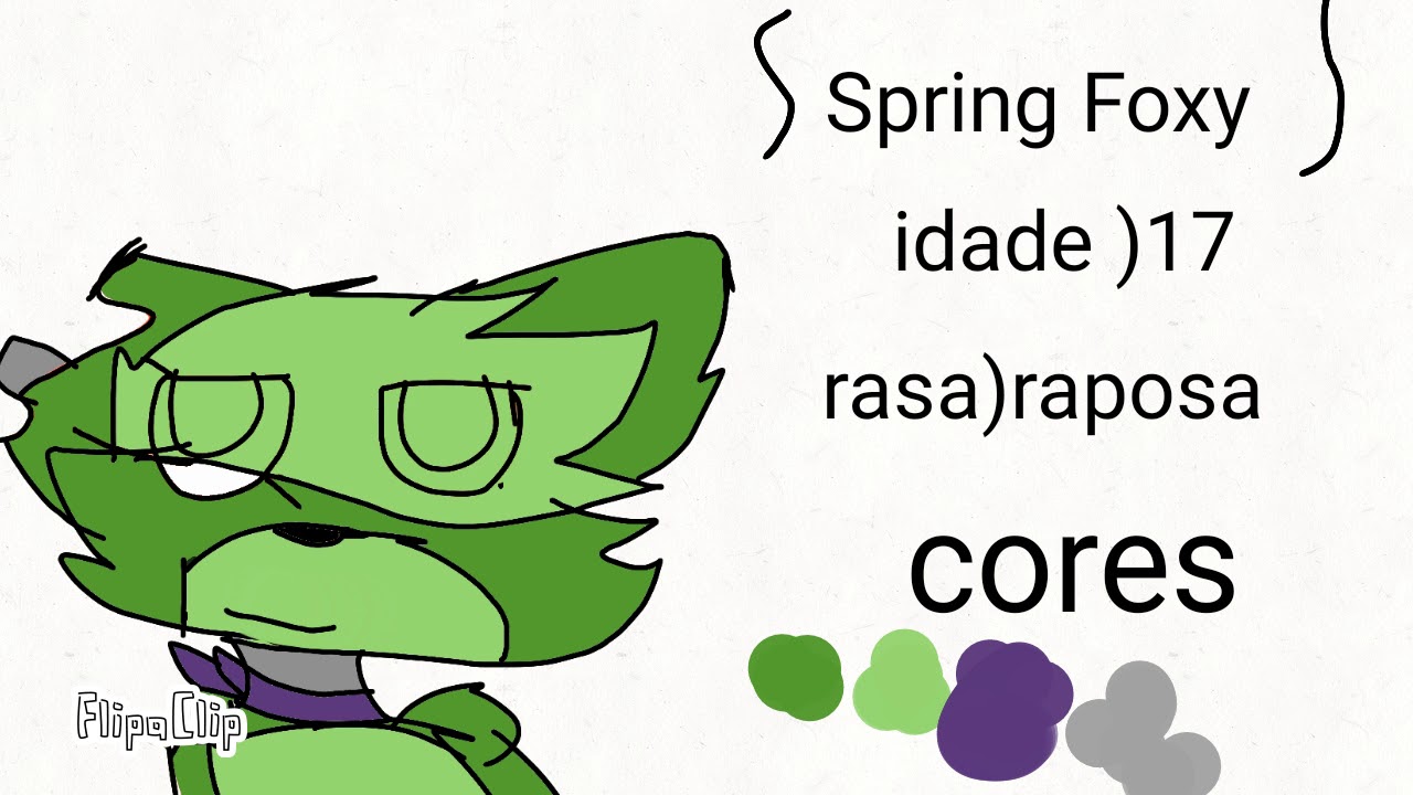 Spring Foxy (novo animatronic) - YouTube