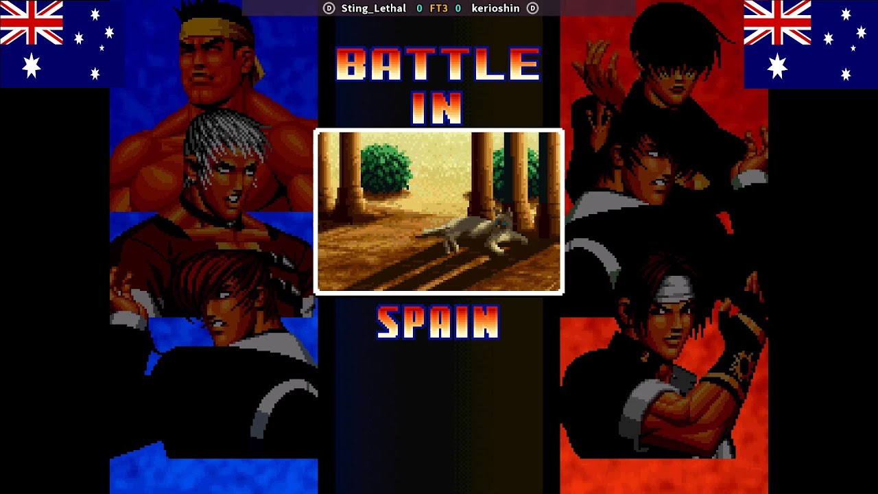 KOF 98 Dream match never ends - Sting_Lethal vs Kerioshin - YouTube