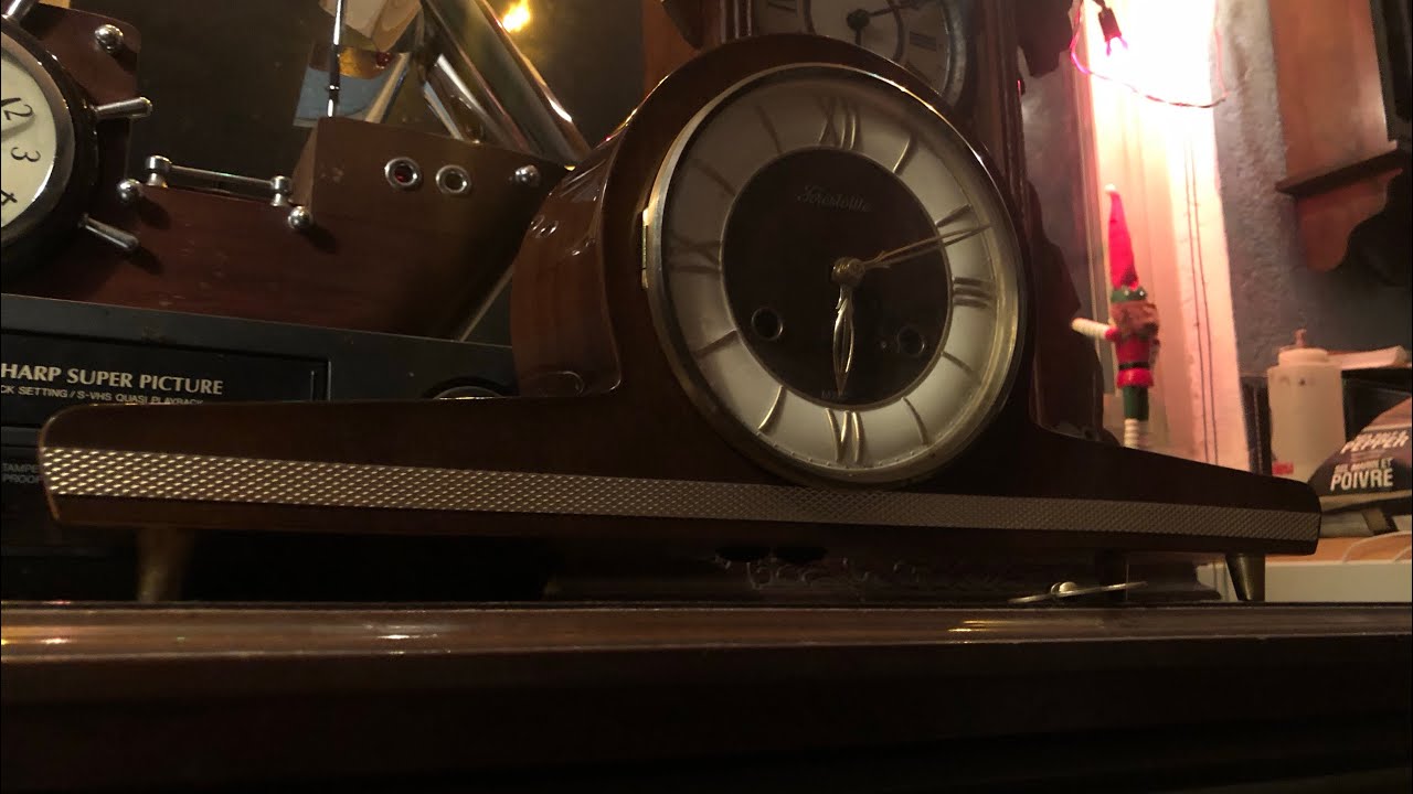 1969 Forestville Bim Bam chime clock (Hermle 130-020 movement) - YouTube