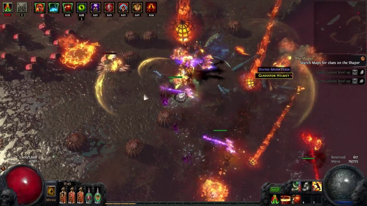 82 Lacerate Marauder game play - Path of Exile 2.5 - Primordial Pool ...