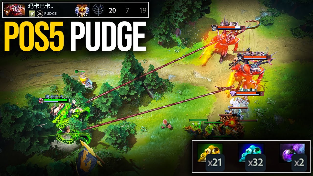 POS 5 PUDGE EXCELS WHEN HE'S IN THE HANDS OF A SKILLED PLAYER | Pudge 7 ...