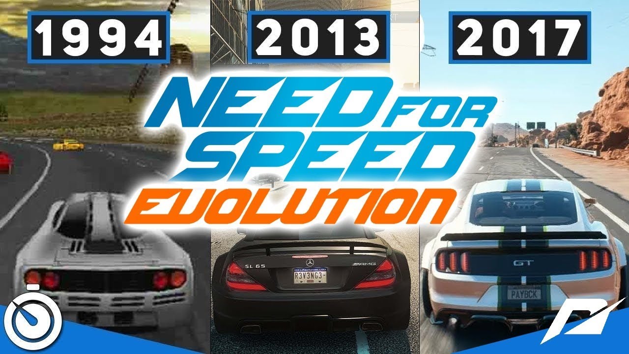 Эволюция Need for Speed | Evolution [1994 - 2018] - YouTube