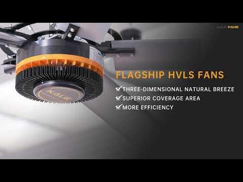 【Kale Fans】EURUS III HVLS Ceiling Fan in Hungary - YouTube