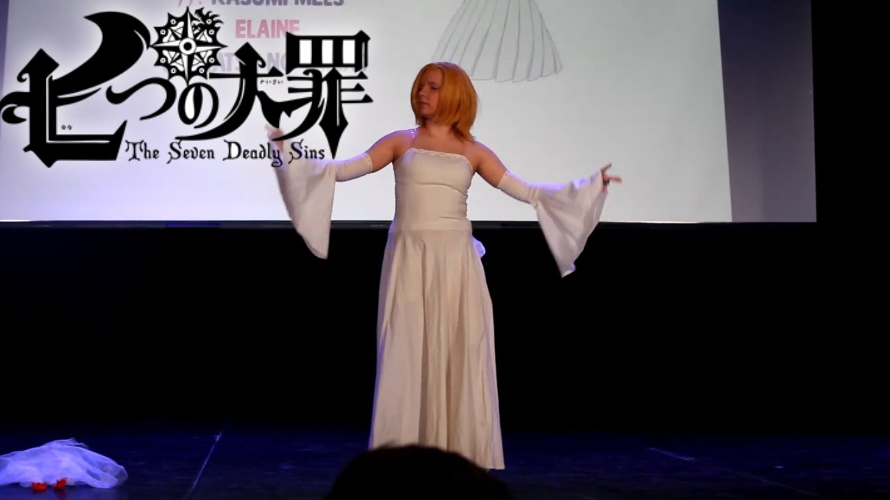 Nanatsu no Taizai Elaine Cosplay at ComXFest 2019 - YouTube
