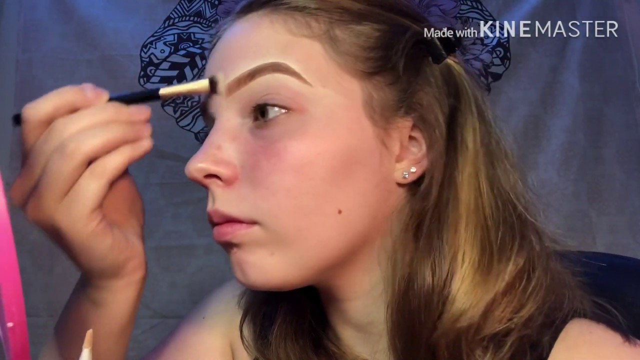 HOW TO DO BROWS FOR BEGINNERS [EASY] - YouTube