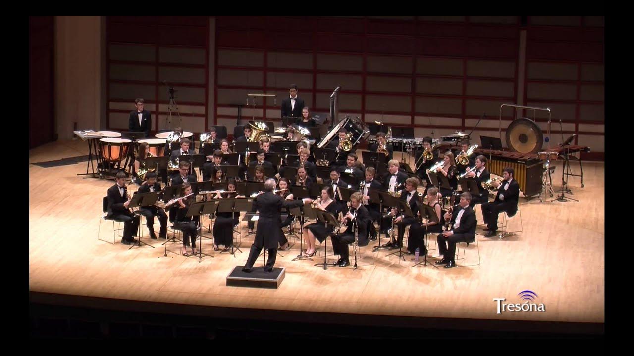 UNC Wind Ensemble Folk Songs for Band, Set 2 by David Stanhope - YouTube