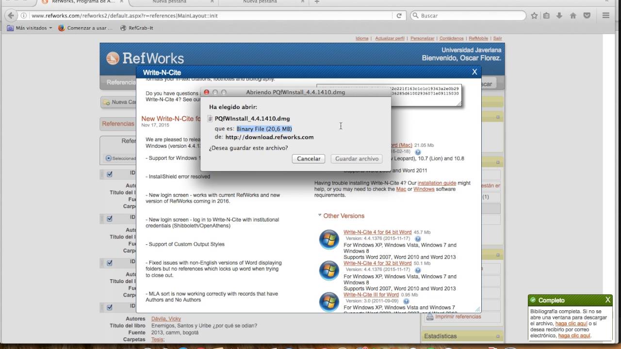 Video tutorial ¿Cómo utilizar Refworks? - YouTube