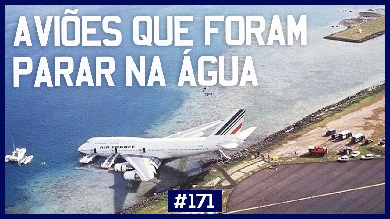10 aviões que SÓ PARARAM na água #171 - YouTube