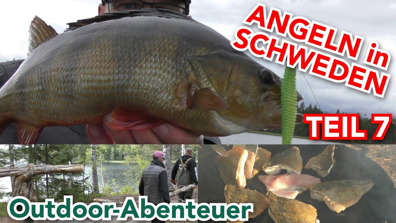 #7 Outdoor-Abenteuer & angeln in Schweden - Angeln & Camping in ...