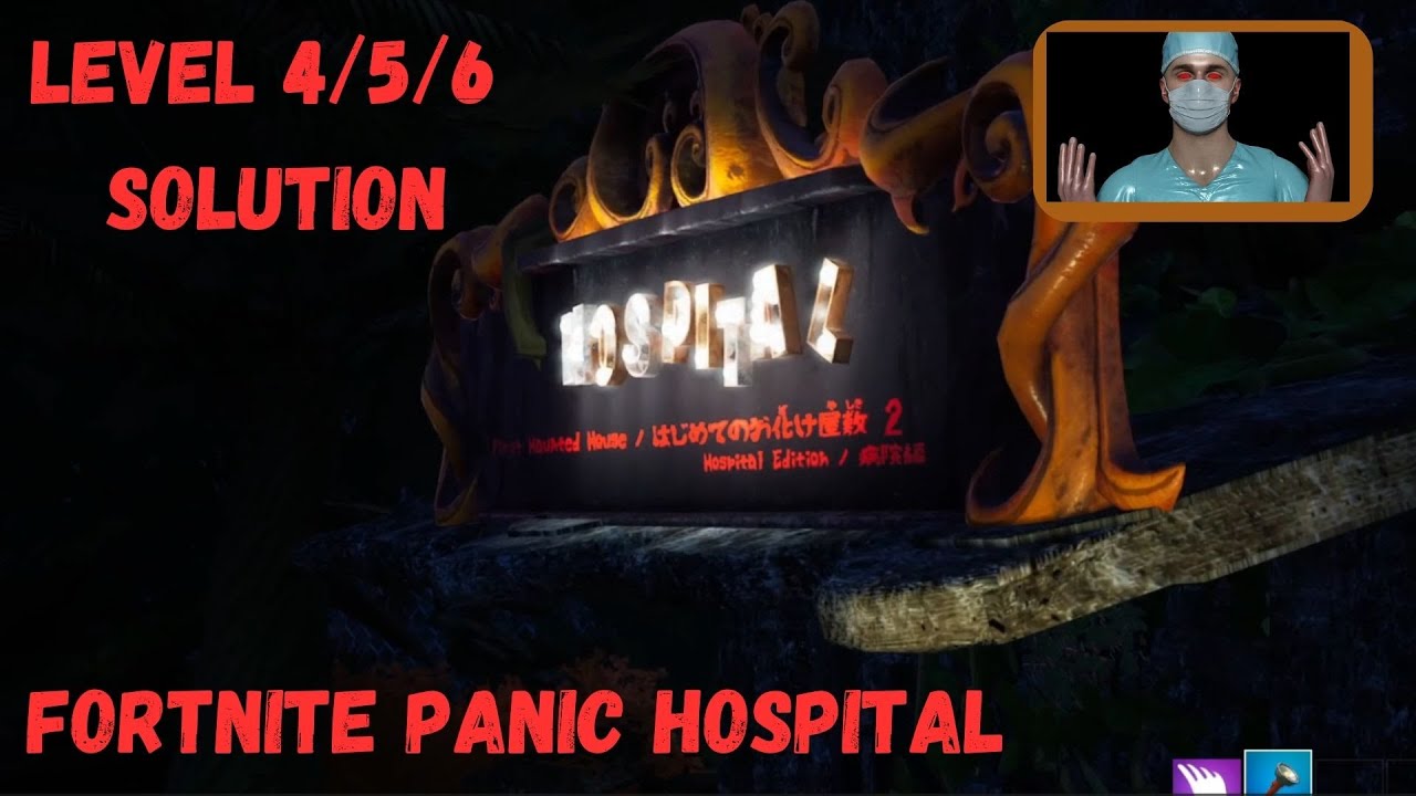 TUTORIAL How to Complete level 4 and 5 and 6 Panic Hospital / PANIC ...