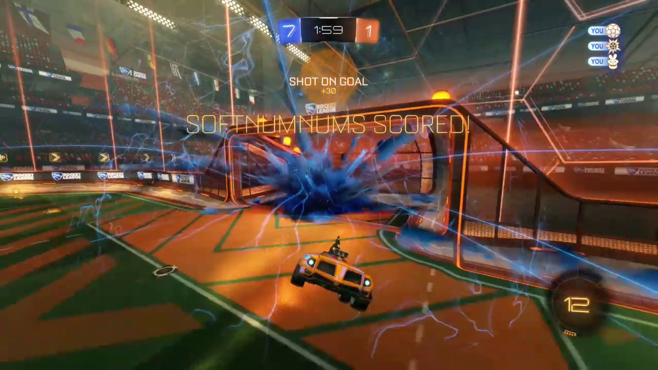 Rocket League® TINY BOOST FREESTYLE - YouTube
