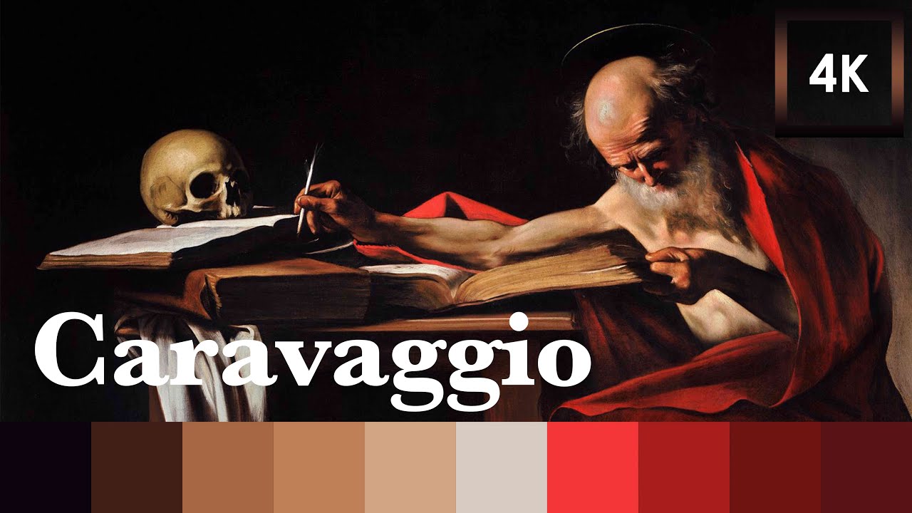 Color Palette - Caravaggio - YouTube