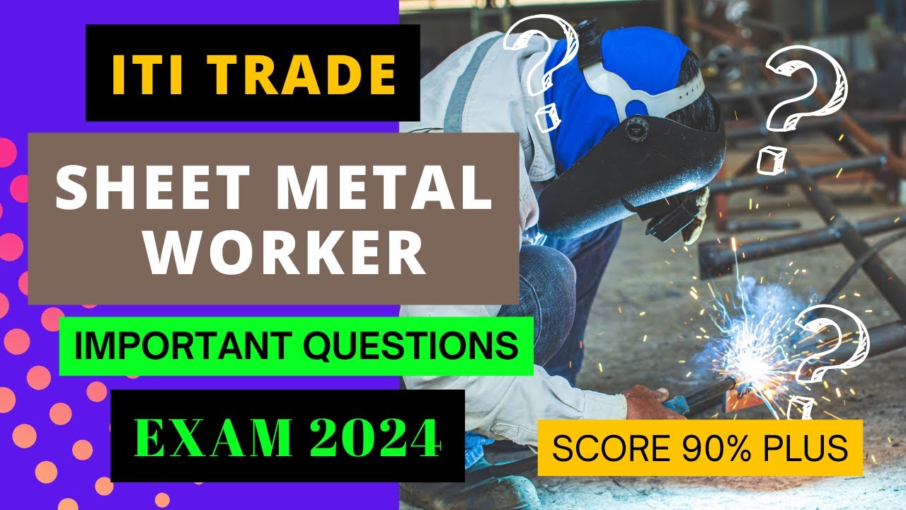 iti sheet metal worker important question for CBT Exam | sheet metal ...