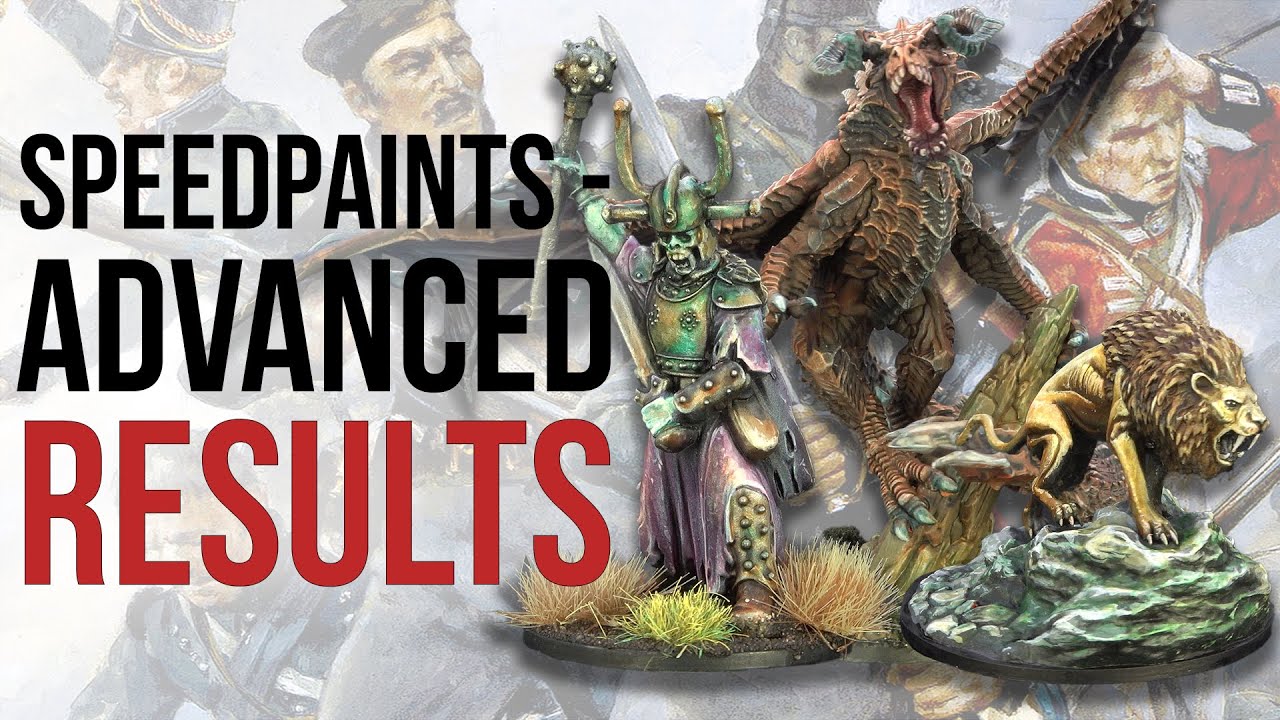 Advanced results with Speedpaints - YouTube
