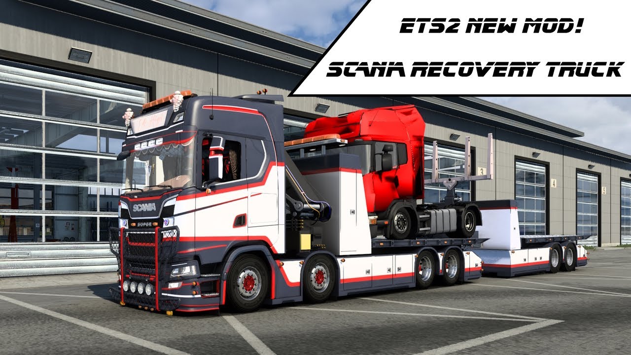 | 4K | ETS2 NEW MOD TEST 1.46 | Scania S730 8X2 Recovery - by Gaming ...