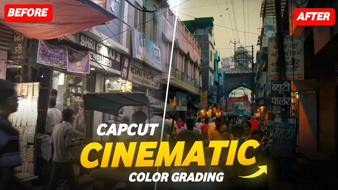 Cinematic Color Grading in CapCut🔥 Mobile Video Editing Tutorial - YouTube