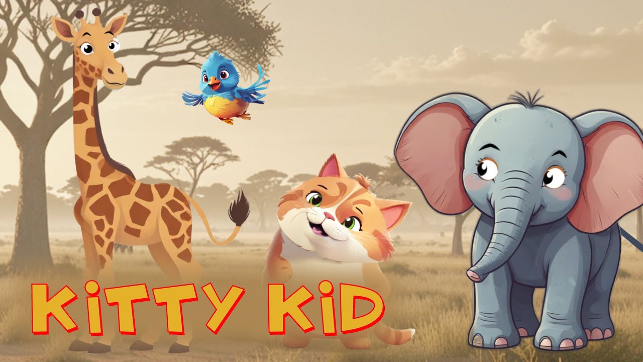 7-minute Daily English Lesson for Kids: ANIMALS ZOO - YouTube