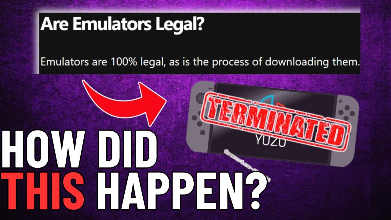 The Truth About How Nintendo Sued The Yuzu Switch Emulator - YouTube