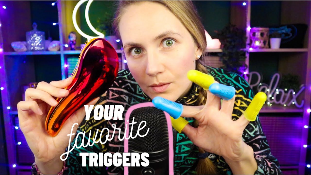 Doing Your Top 10 Favorite ASMR Triggers - YouTube