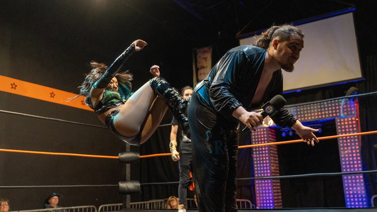 Ricky Tenacious vs. Taniya | Intergender Wrestling | (FSW Helloween ...