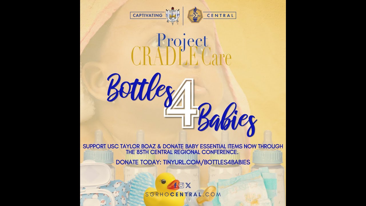 Central Region of Sigma Gamma Rho Sorority, Inc. Bottle 4 Babies ...