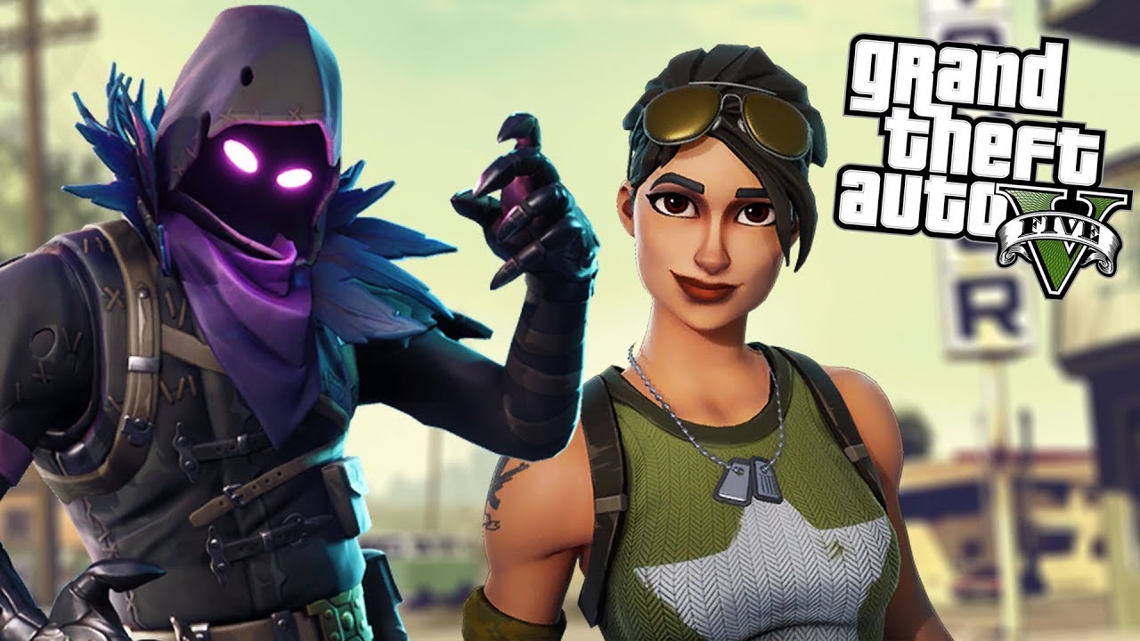 GTA 5 Mods - NEW Fortnite MOD in Los Santos!! (Evade Gameplay) - YouTube