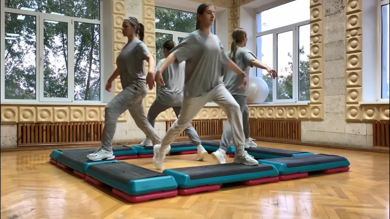 о, музыка (step choreography, multi step) - YouTube