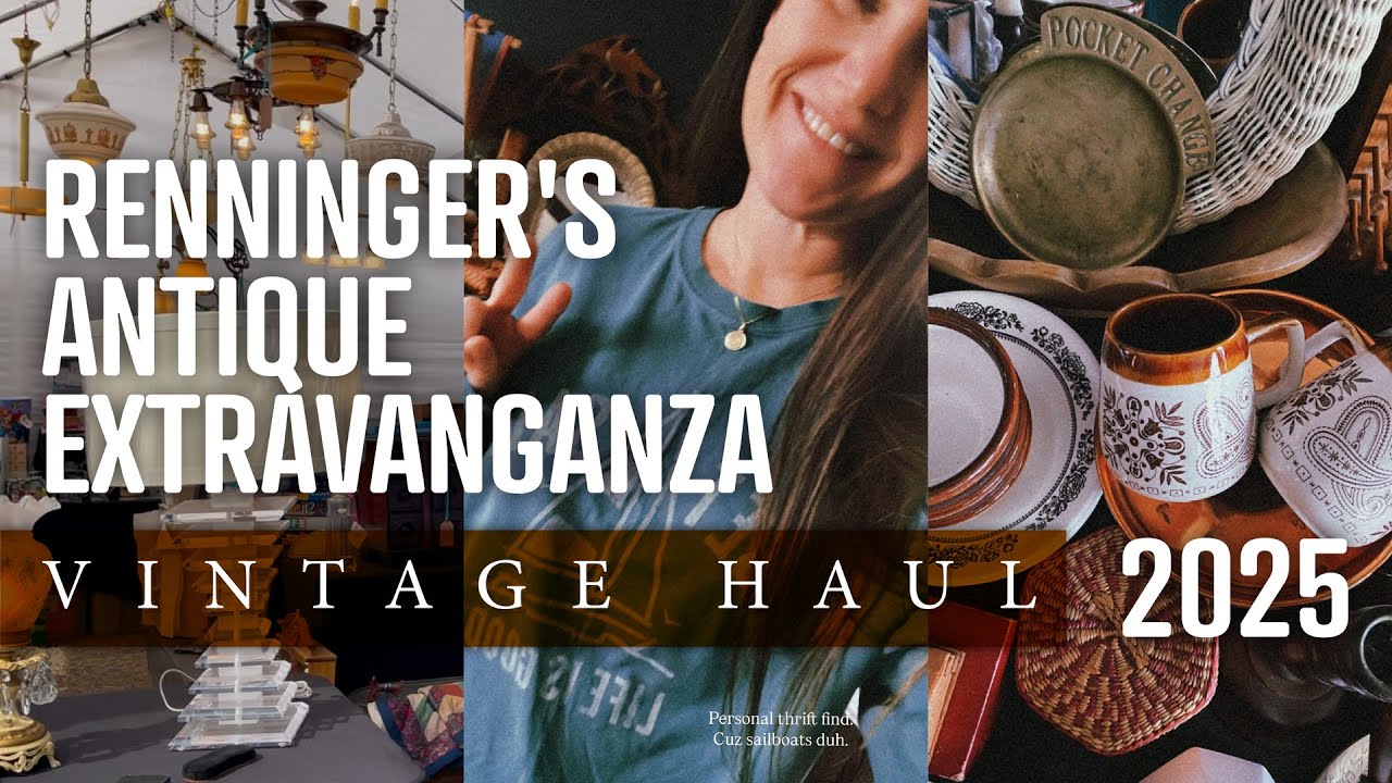 Treasure Hunting at Renninger's Antique Extravaganza + Antique Mall ...