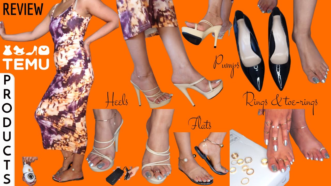 Temu Products Review Shoes, Dresses, Jewelry & More Ft. Temu - YouTube
