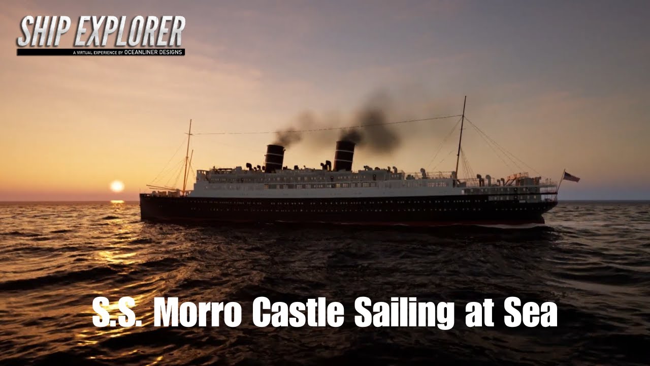 Ship Explorer - S.S. Morro Castle Sailing at Sea for 4 hours - YouTube