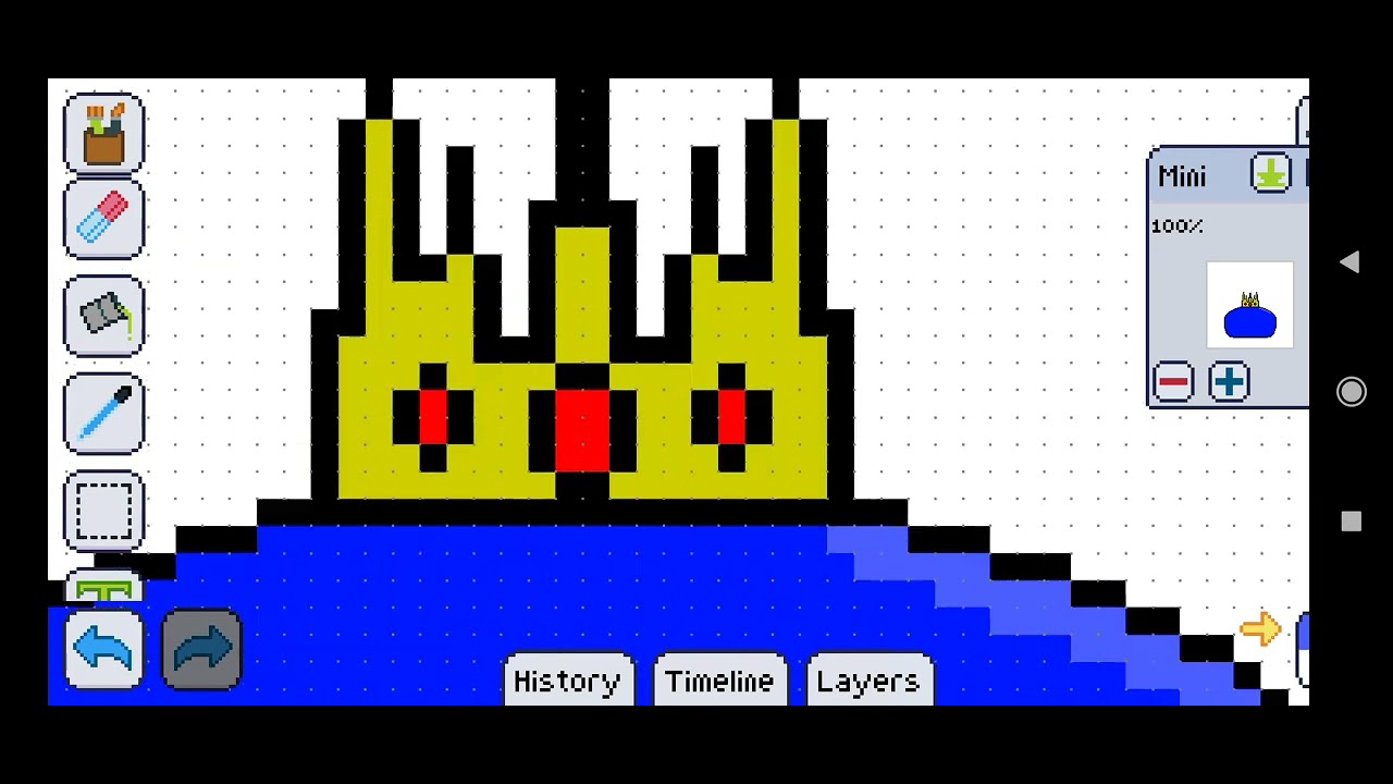 drawing king slime from terraria - YouTube