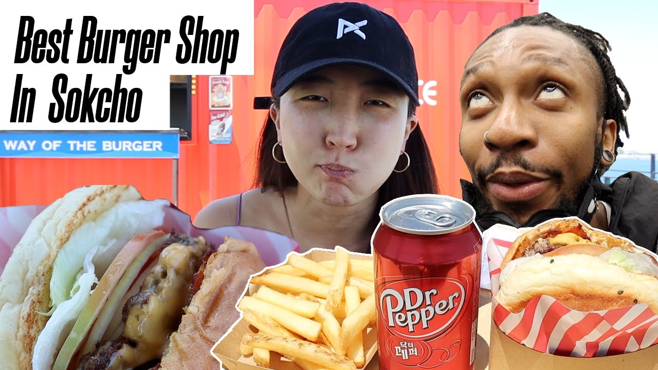 Visiting the Best Burger Shop in Sokcho | South Korea - YouTube
