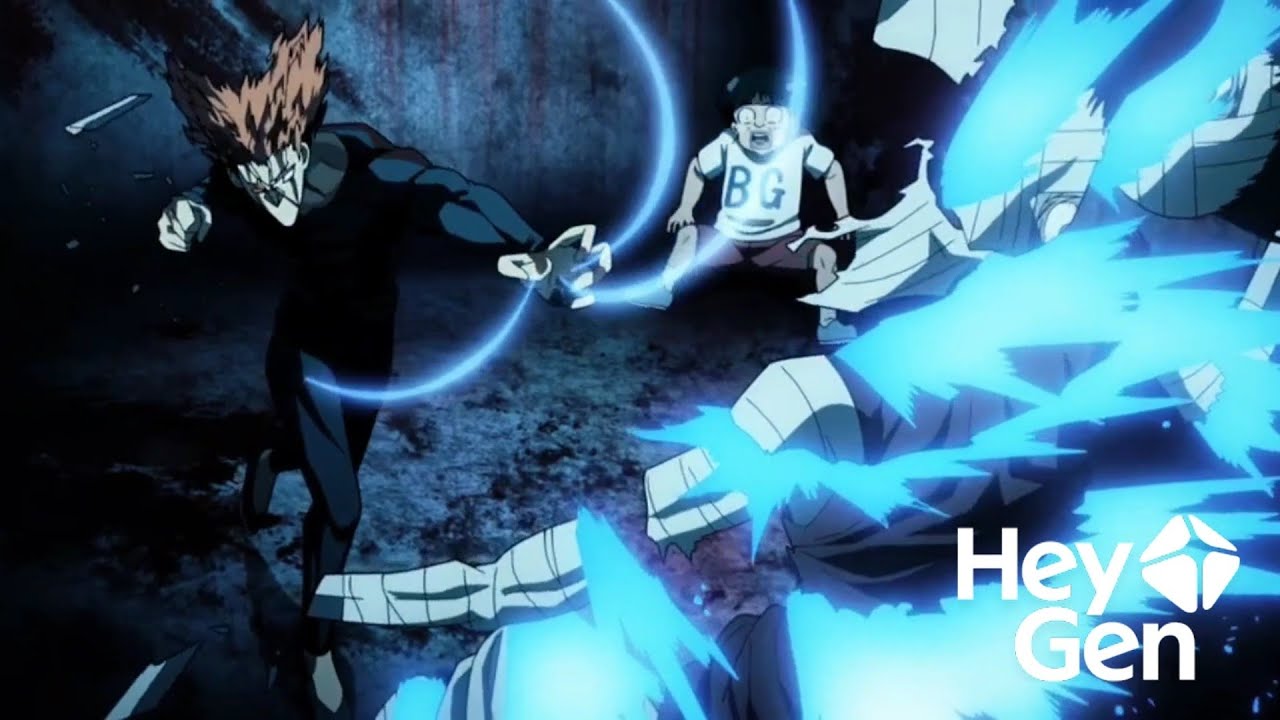 Garou saves tareo - One Punch Man Season 3 Episode 4 English dub - YouTube