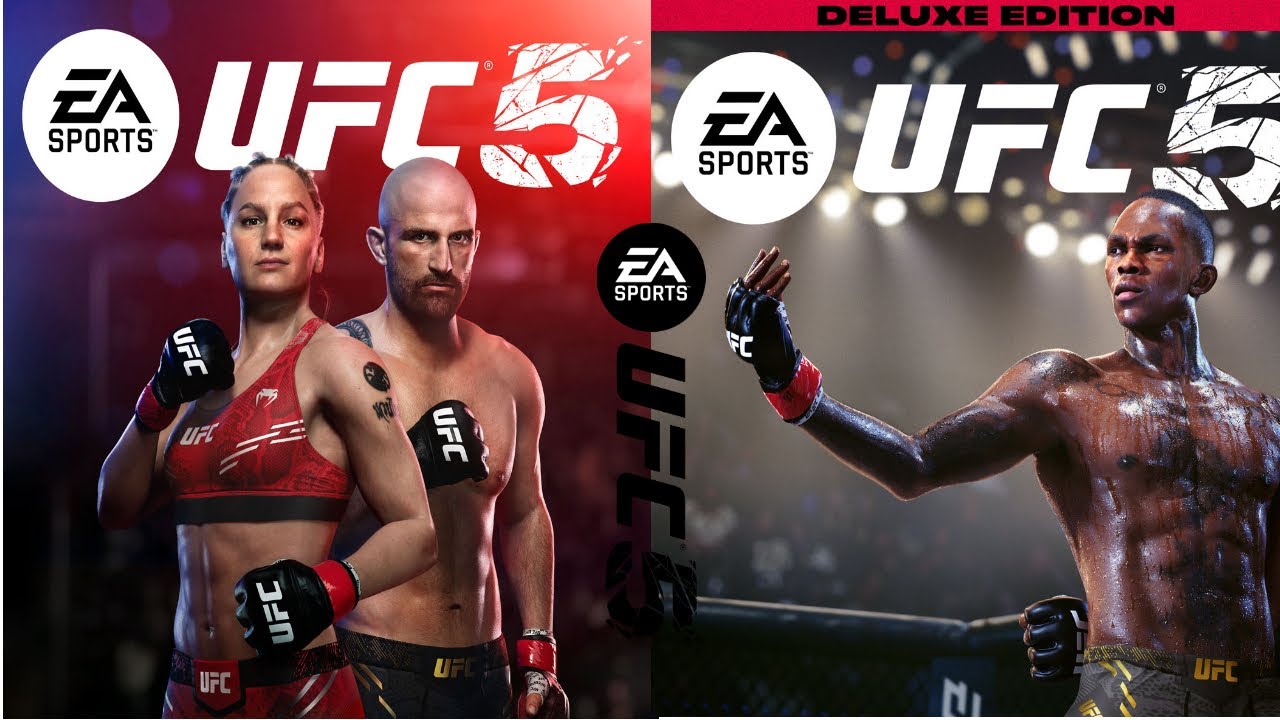 EA Sports UFC 5 COVER: Standard & Deluxe Edition Revealed! - YouTube
