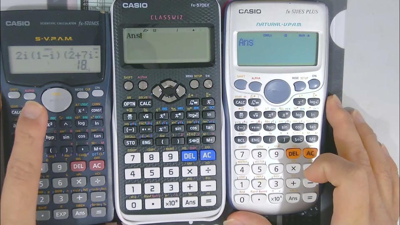 USING CASIO CALCULATOR FOR MULTIPLICATION AND DIVISION INVOLVING ...