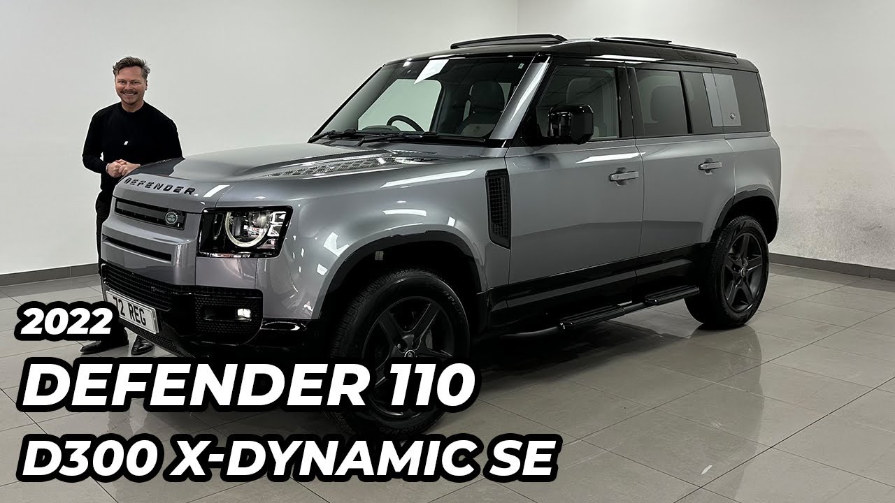 2023 Land Rover Defender 110 D300 X-Dynamic SE (VAT Q) - YouTube