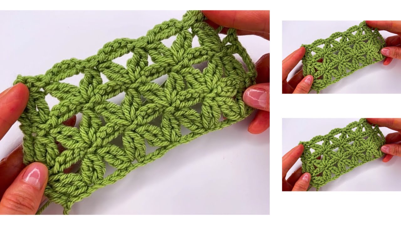 Crochet Stitch Tutorial! 😍 So Easy & Beautiful, Perfect for Beginners ...