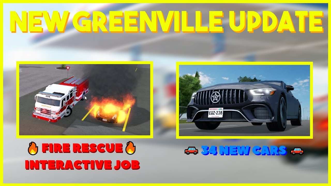 NEW GREENVILLE SPRING UPDATE IS HERE! - 34 New Cars and Much More - YouTube