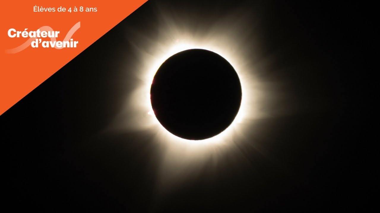 Capsule éducative - Éclipse solaire 8 avril 2024 - Élèves de 4 à 8 ans ...