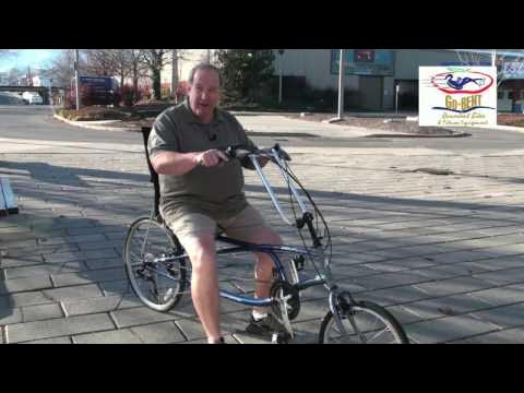 How to Ride a Recumbent Bike - YouTube
