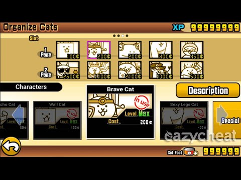 ULTIMATE HACK BATTLE CATS (old version) - YouTube